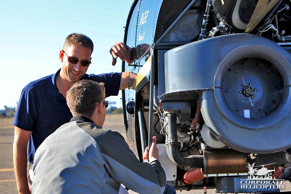 Helicopter flight training school / lessons in Southern California