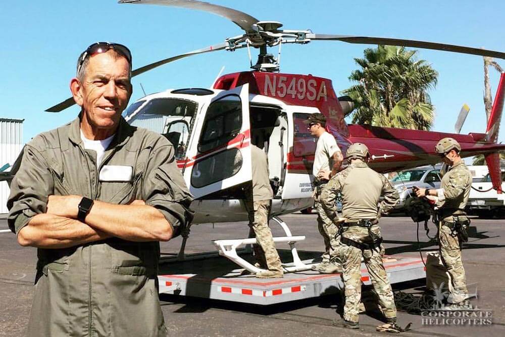 Helicopter Repelling Mission - Corporate Helicopters