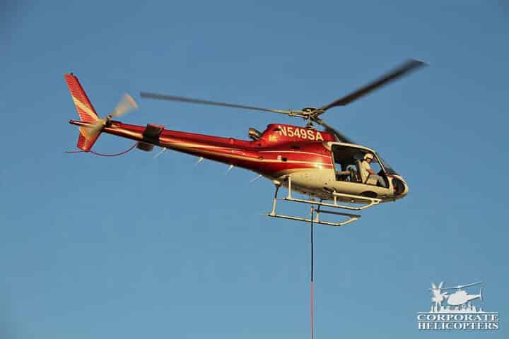 Aerial Crane: Heavy lifting by Helicopter by Corporate Helicopters